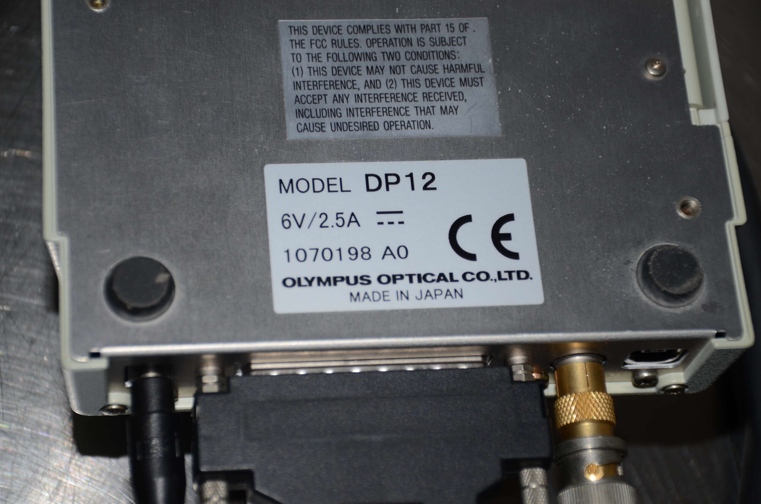 Olympus Optical CO. Digital Microscope Camera DP12 | BaneBio