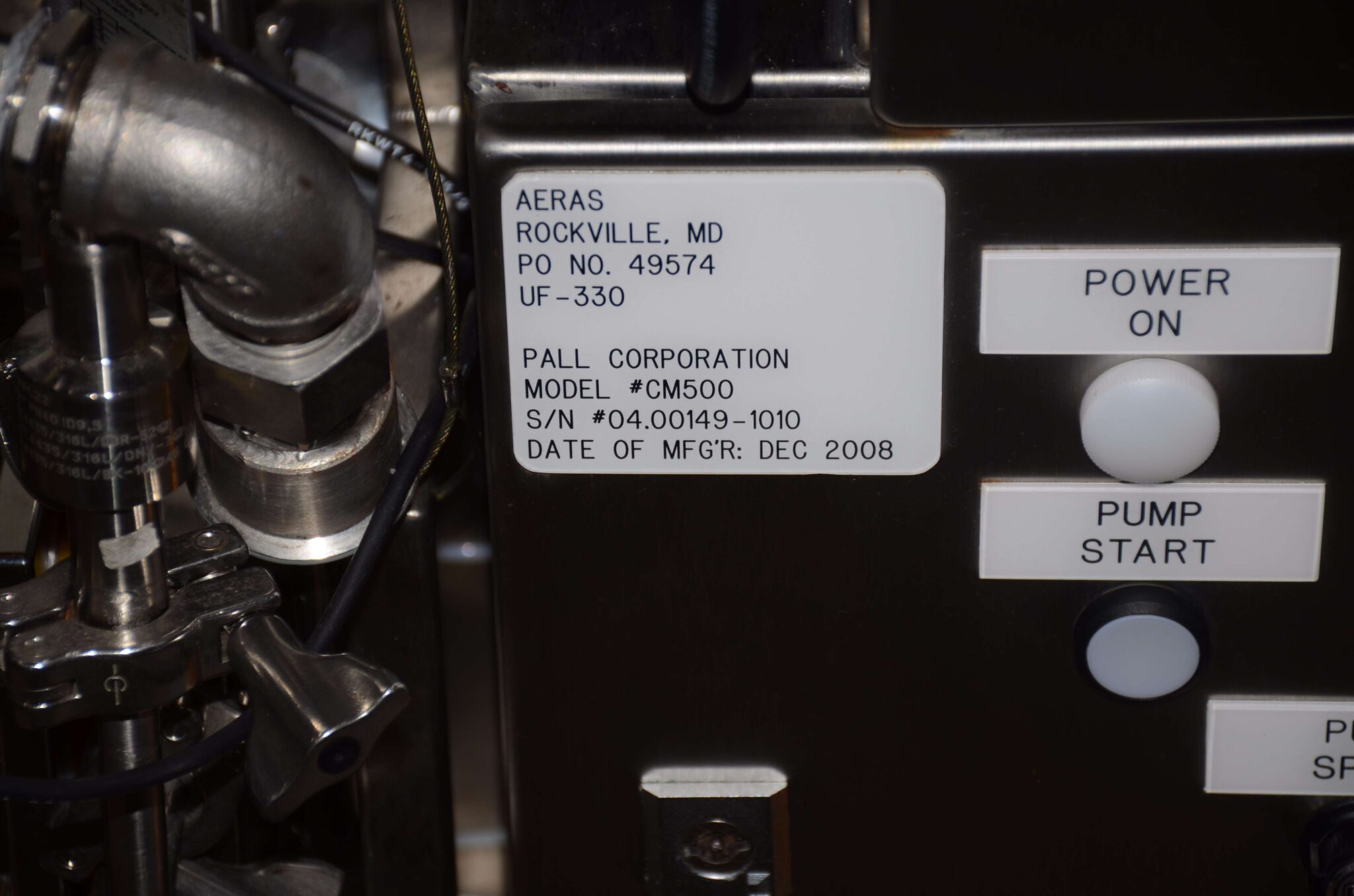 Pall TFF System CM500 | BaneBio