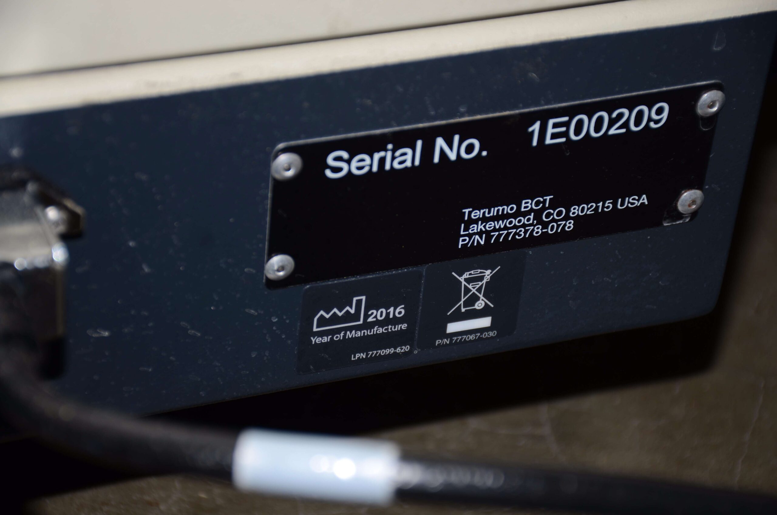 Terumo BCT Elutra Cell Separation System 71800 | BaneBio