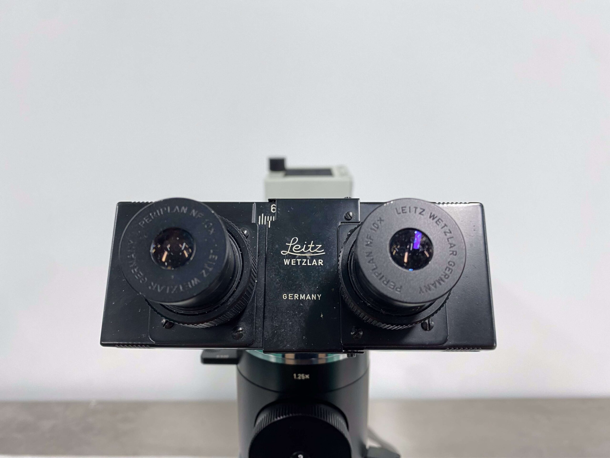 Leitz SM-LUX Binocular Fluorescence Micrscope for FITC Stained Samples ...