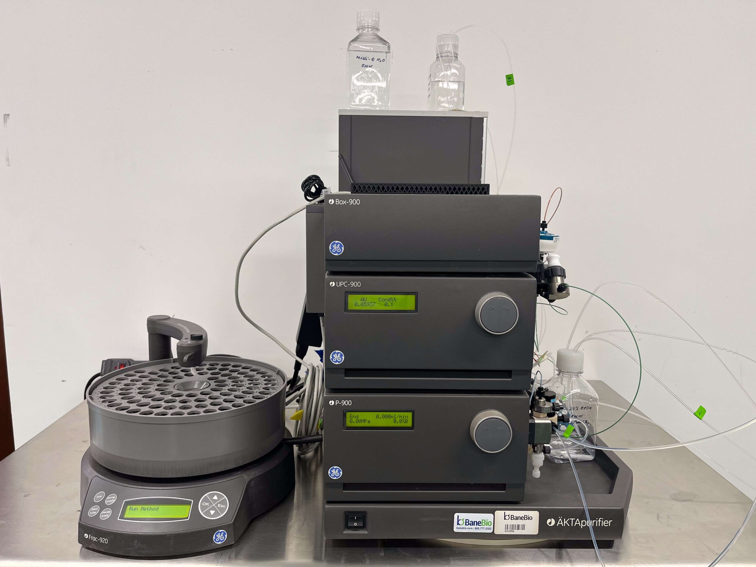 GE AKTA Purifier 10 FPLC System w/ Fraction Collector | BaneBio