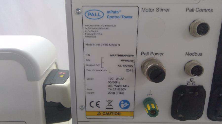 Pall iCELLis Nano Single-Use Fixed Bed Bioreactor w/ mPath Controller ...