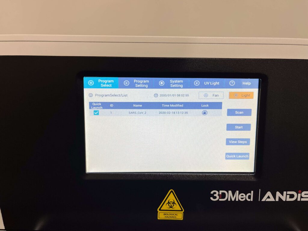 3DMed ANDiS 350 Automated Nucleic Acid Extraction System | BaneBio