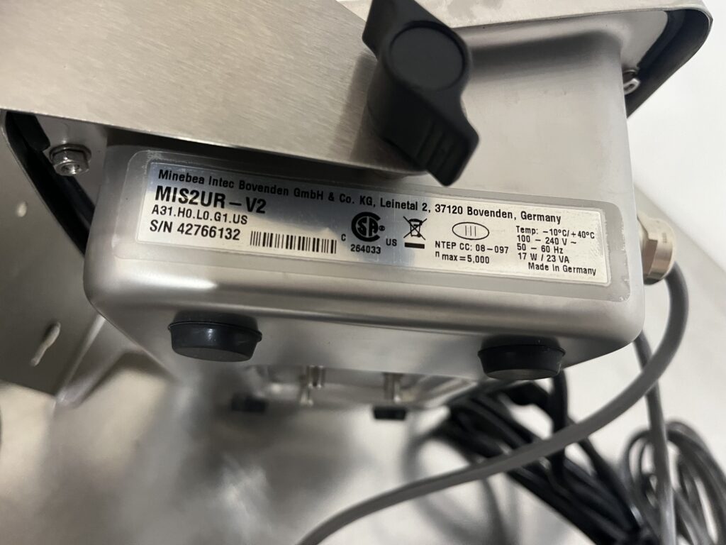 Minebea Intec Scale MIS2UR-V2 | BaneBio