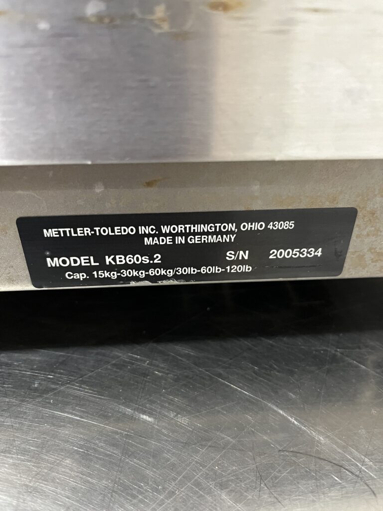 Mettler Toledo MultiRange Display with Scale ID5 | BaneBio