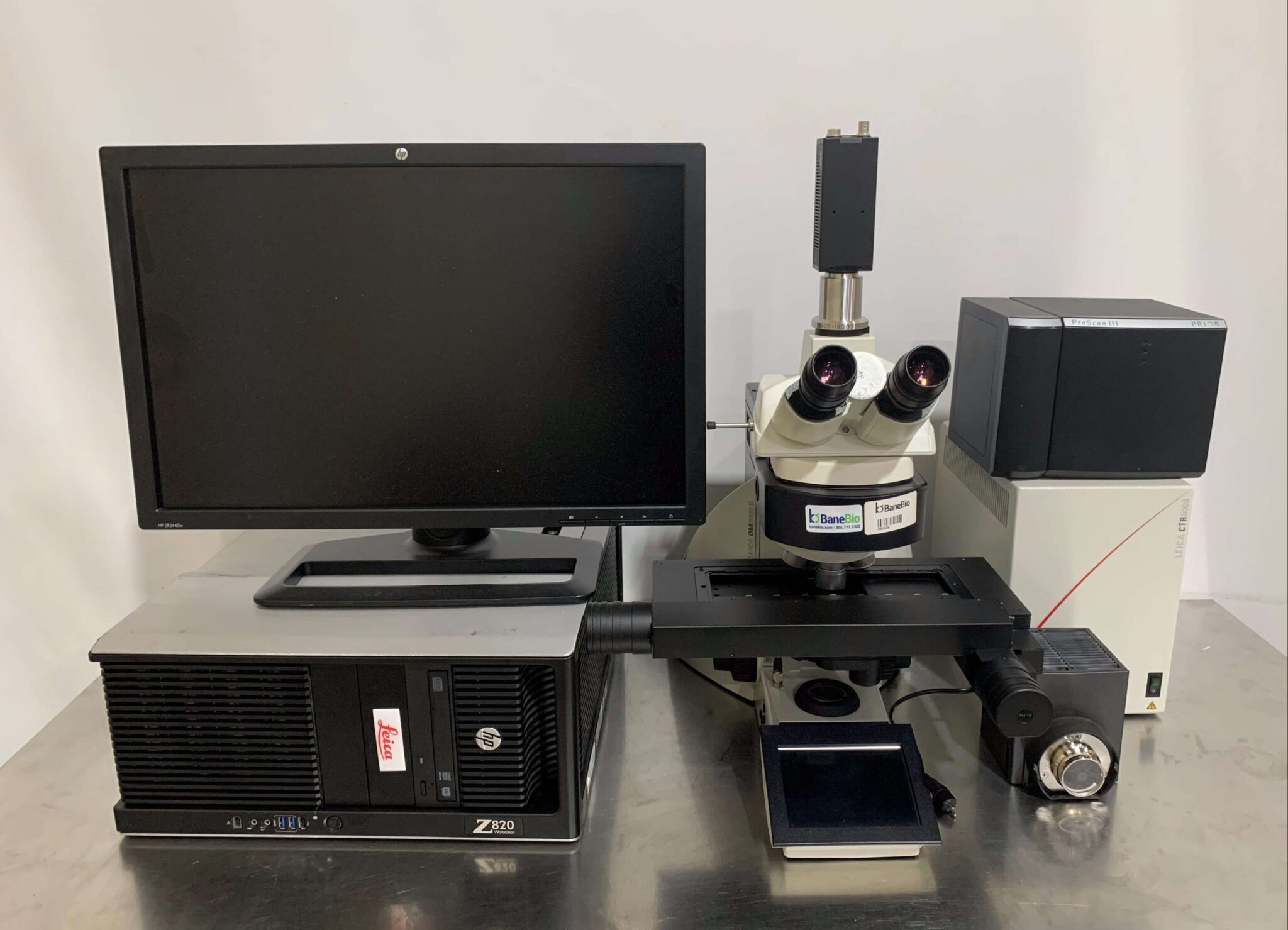 Leica Fluorescence Phase Contrast Microscope System DM6000 B | BaneBio