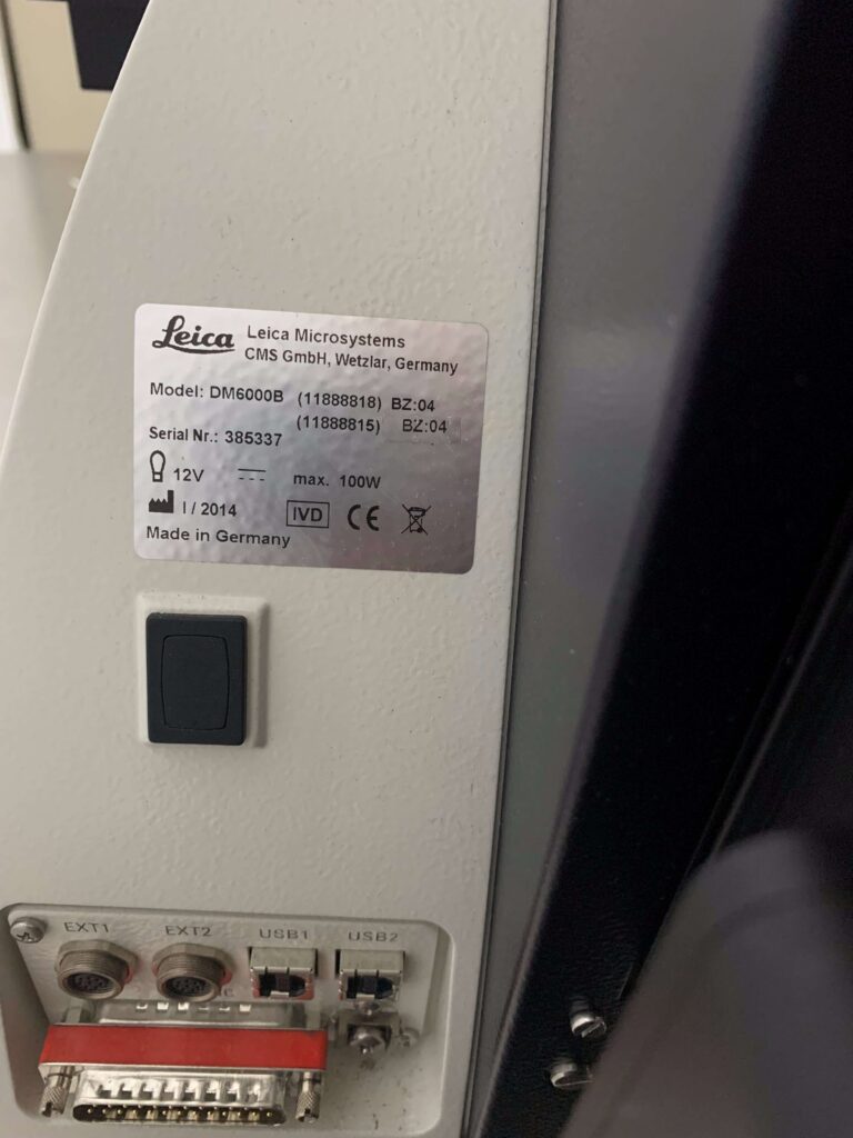 Leica Fluorescence Phase Contrast Microscope System DM6000 B | BaneBio