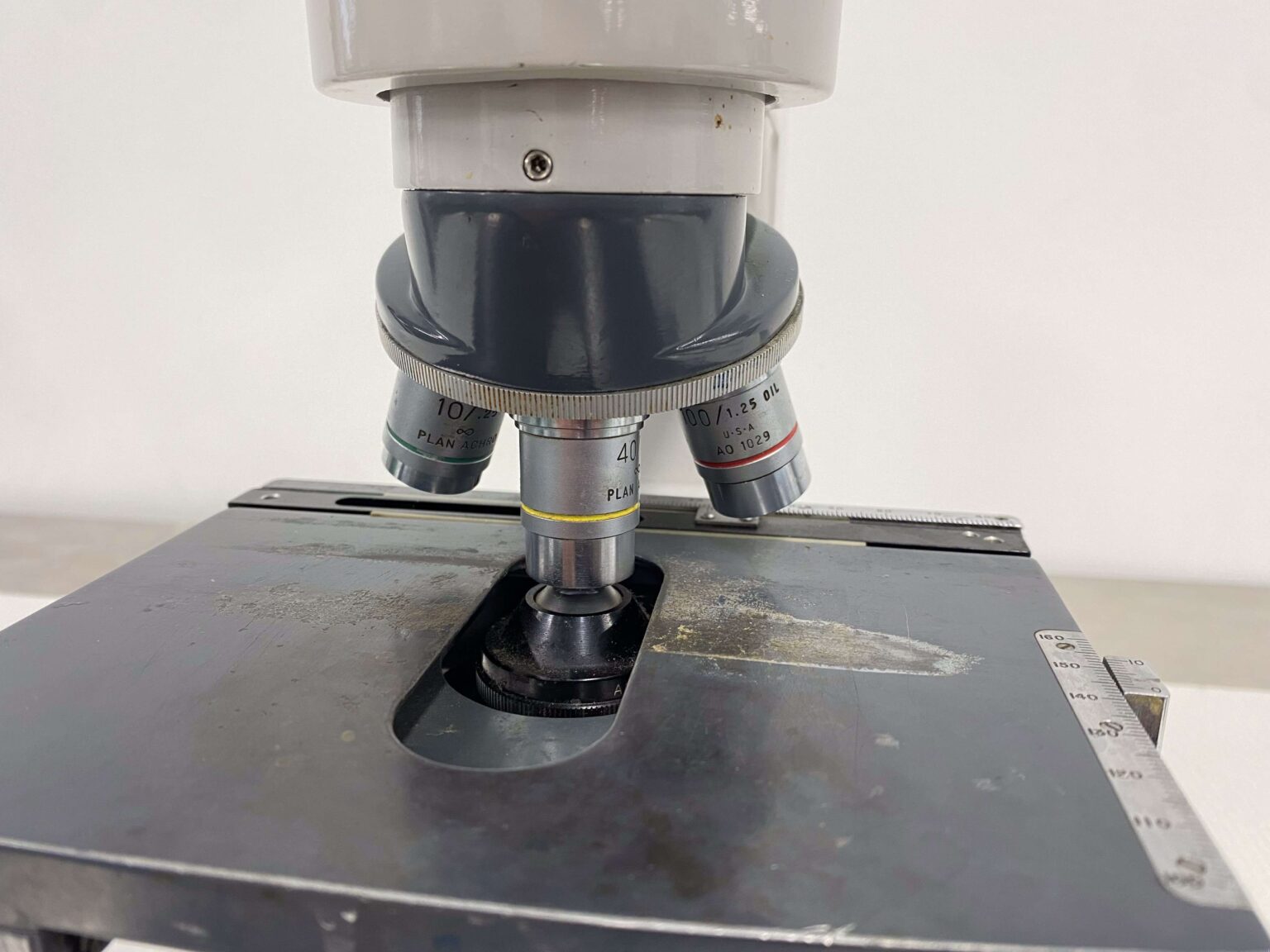 American Optical One-Ten Microscope | BaneBio