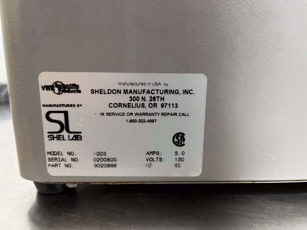 Shel Lab Water Bath 1203 | BaneBio