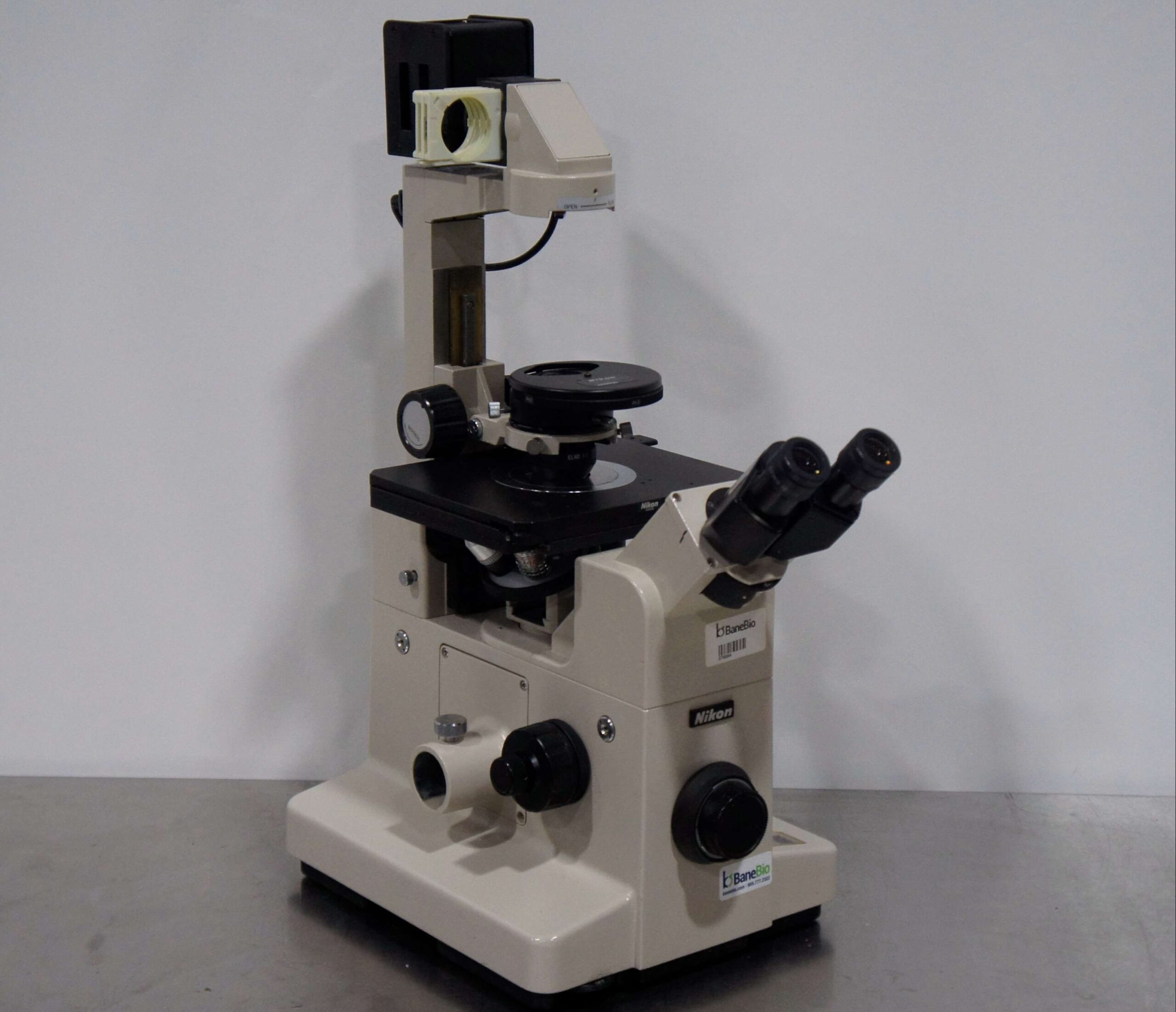 Nikon Diaphot Inverted Phase Contrast Microscope | BaneBio