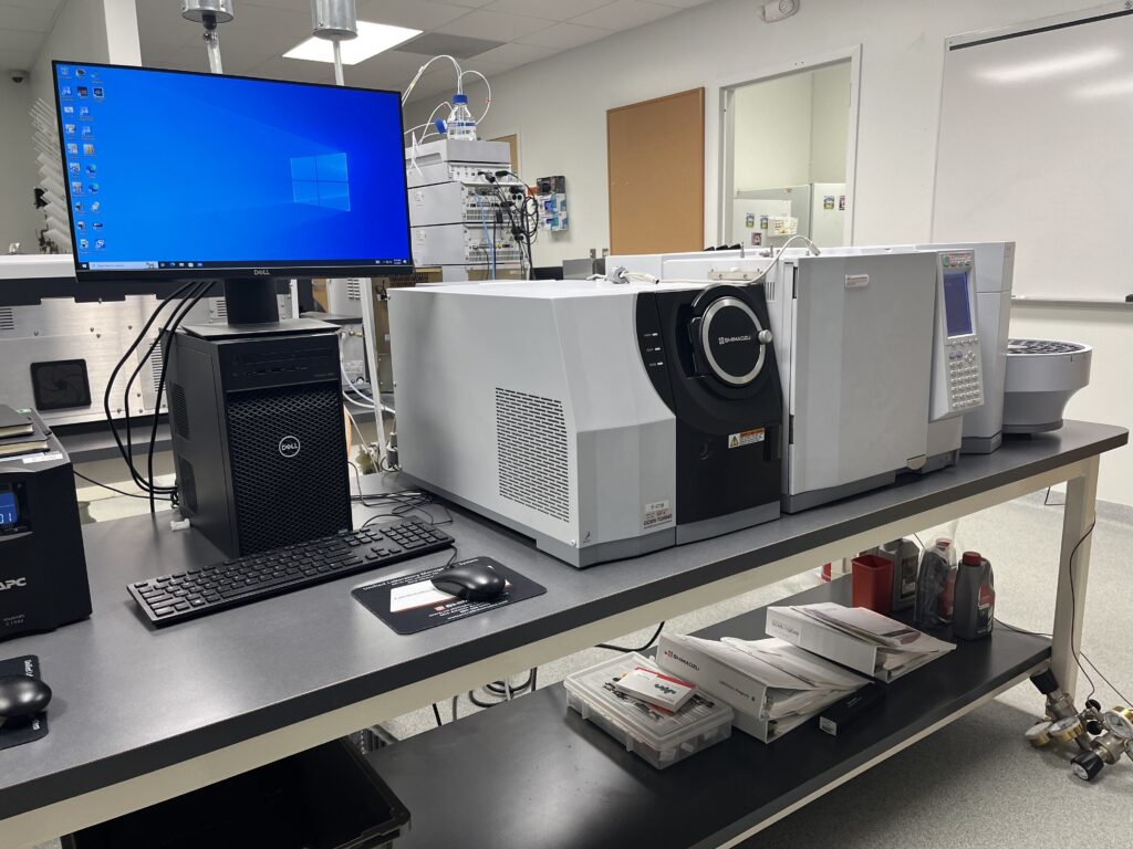 Shimadzu Corporation Gas Chromatograph Mass Spectrometer