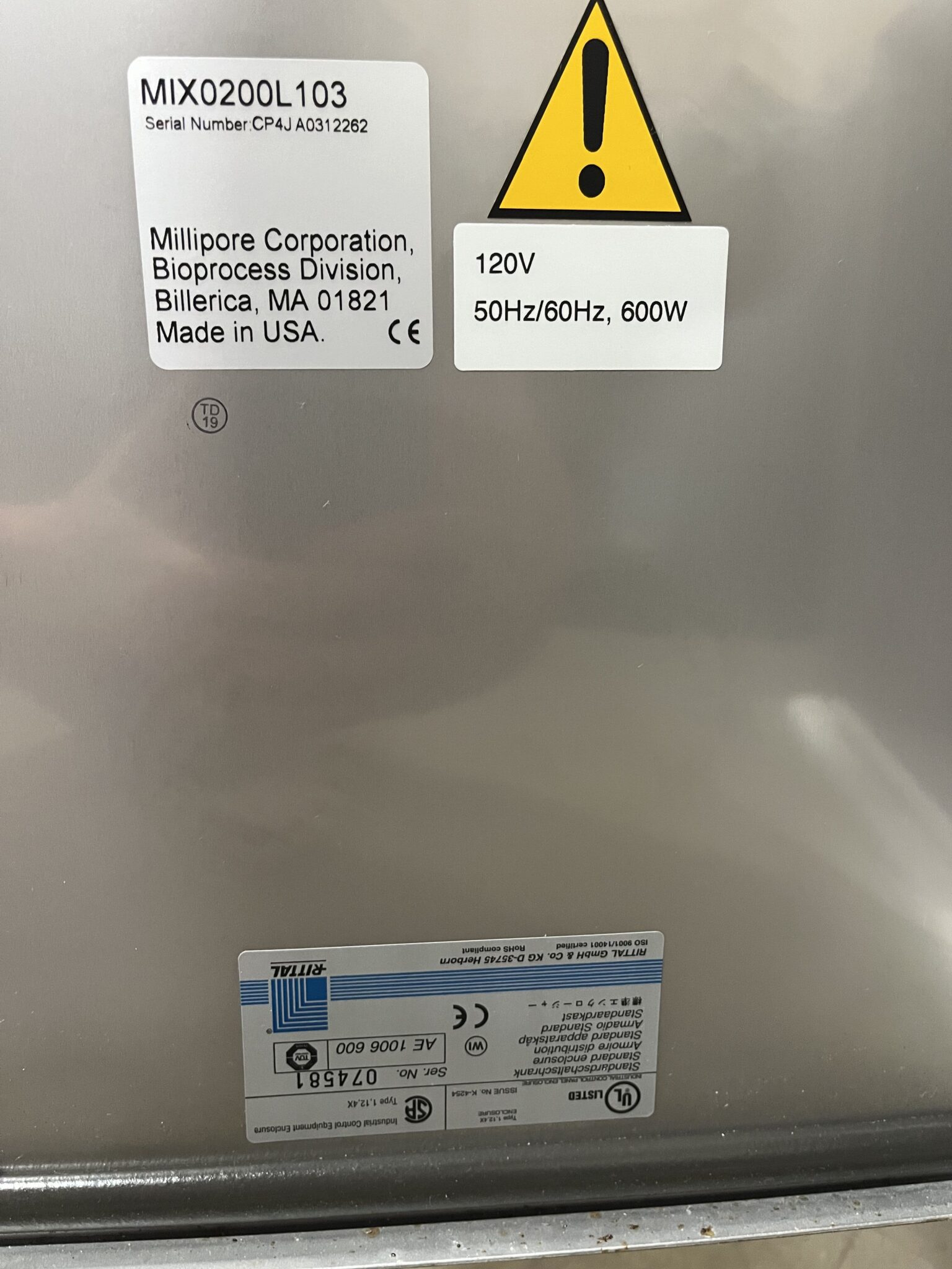 Millipore Mobius Mixer 200L | BaneBio