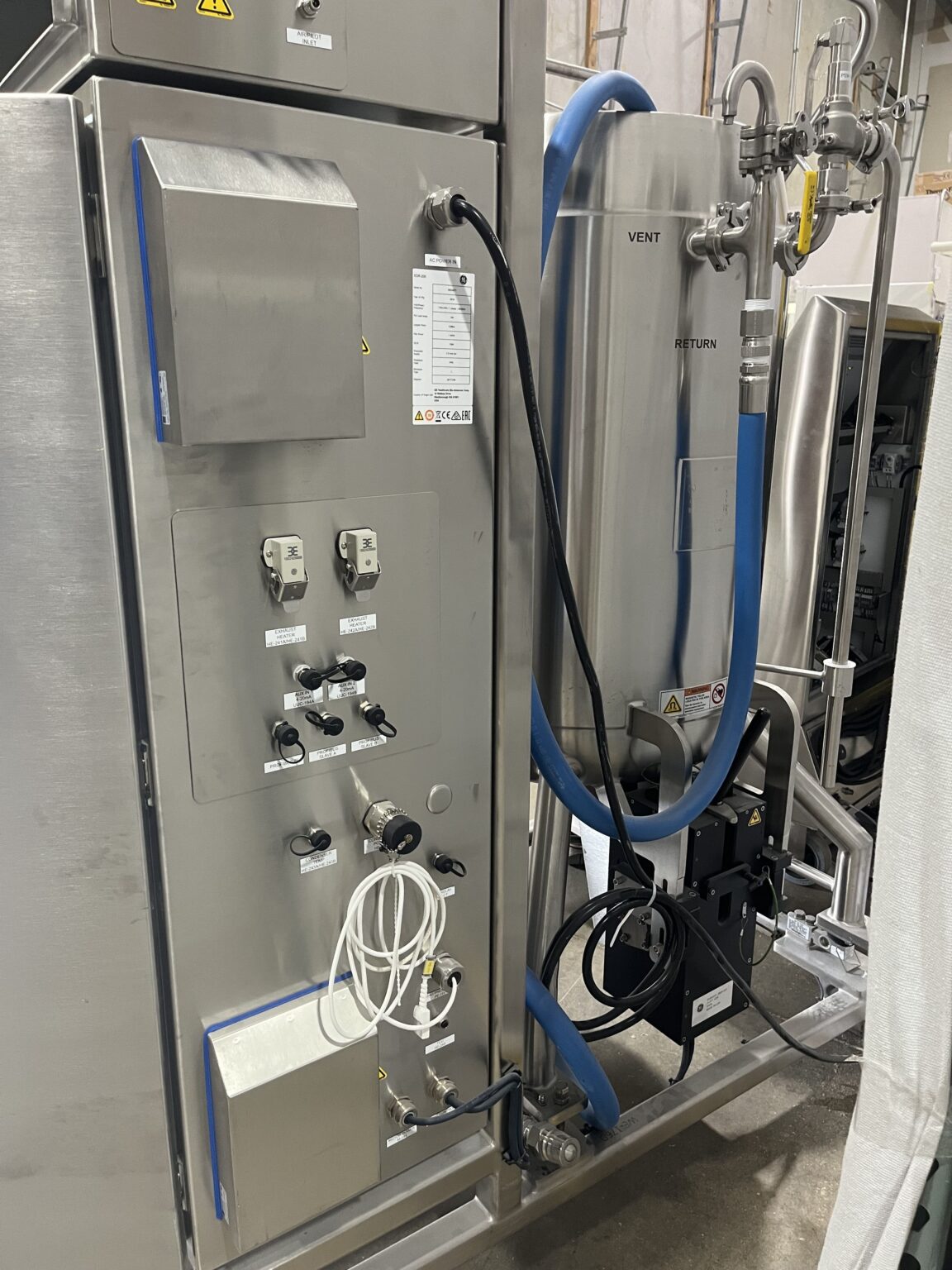 GE XDR-200 Cell Culture Bioreactor System w/ X-Station Mobile Control ...