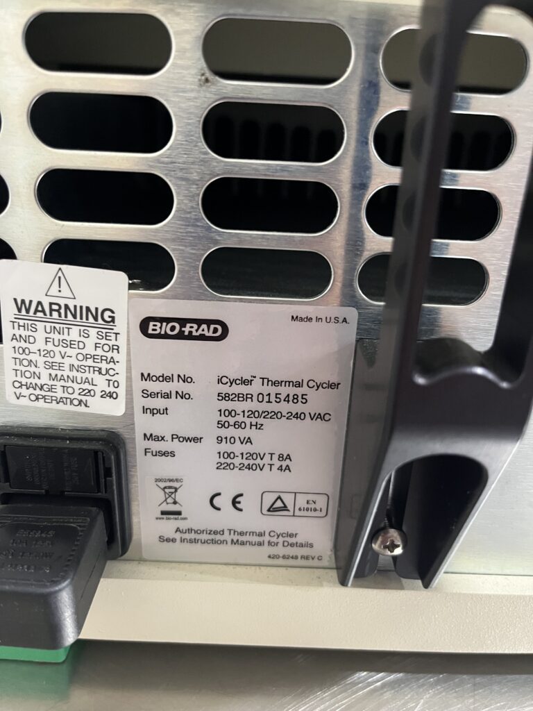 Bio Rad Thermal Cycler iCycler iQ5 | BaneBio