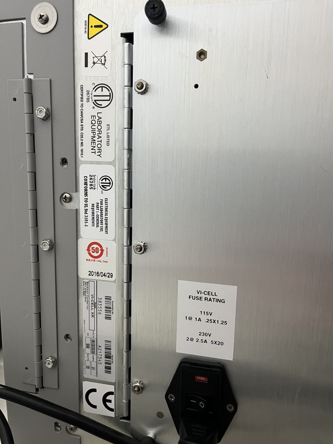 Beckman Coulter VI-Cell XR Cell Viability Analyzer | BaneBio