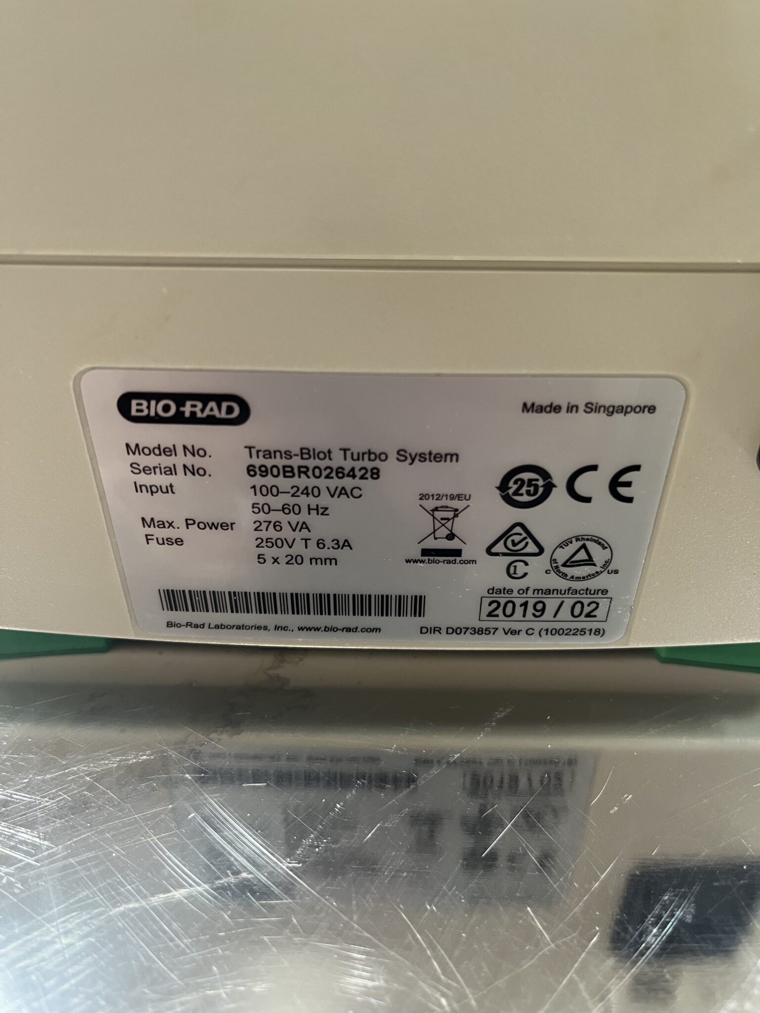BIORAD Turbo Transfer System Trans-Blot | BaneBio