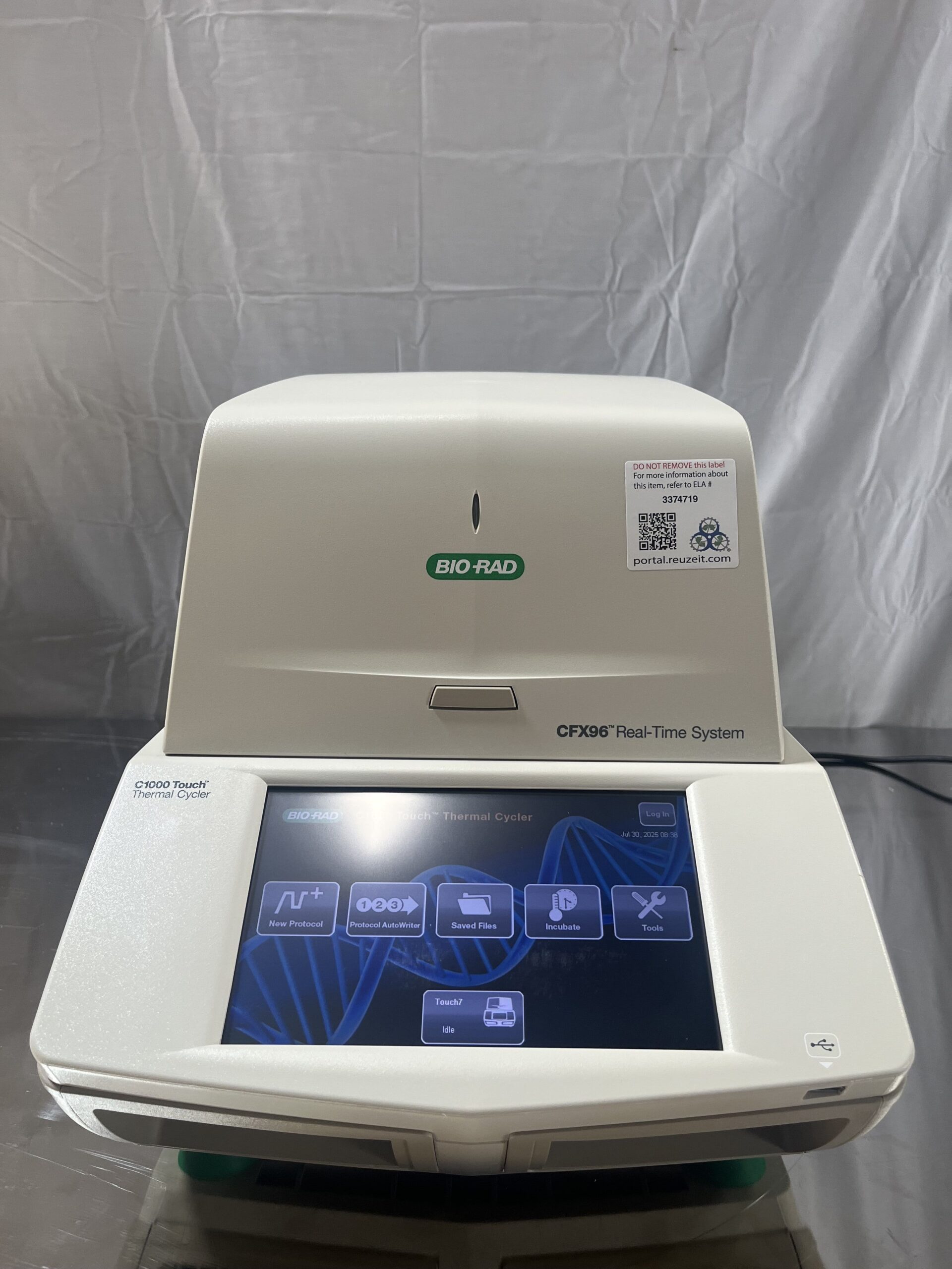 Bio Rad C1000 CFX96 Real-Time PCR Thermal Cycler Touch Screen | BaneBio