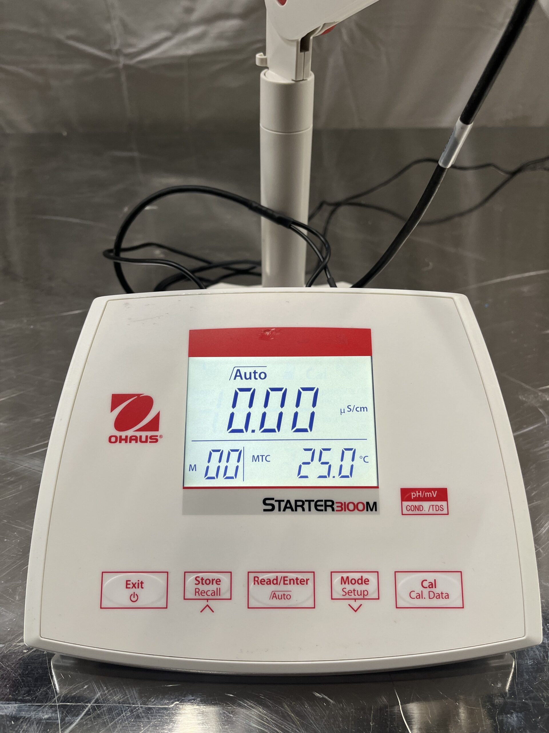 OHAUS Starter 3100M pH & Conductivity Bench Multi-Parameter | BaneBio