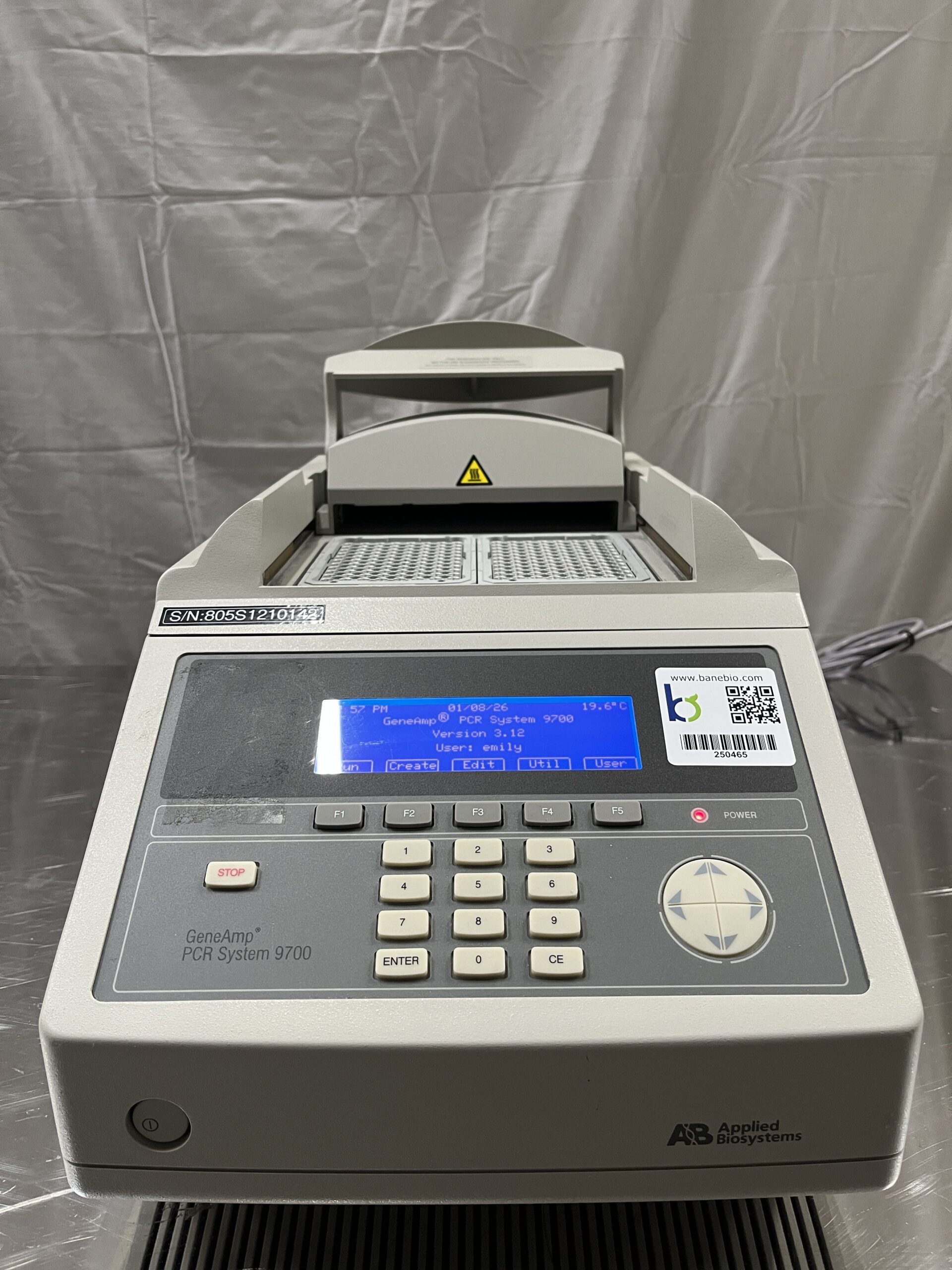 Applied Biosystem GeneAmp 9700 Dual Block PCR Thermal Cycler | BaneBio