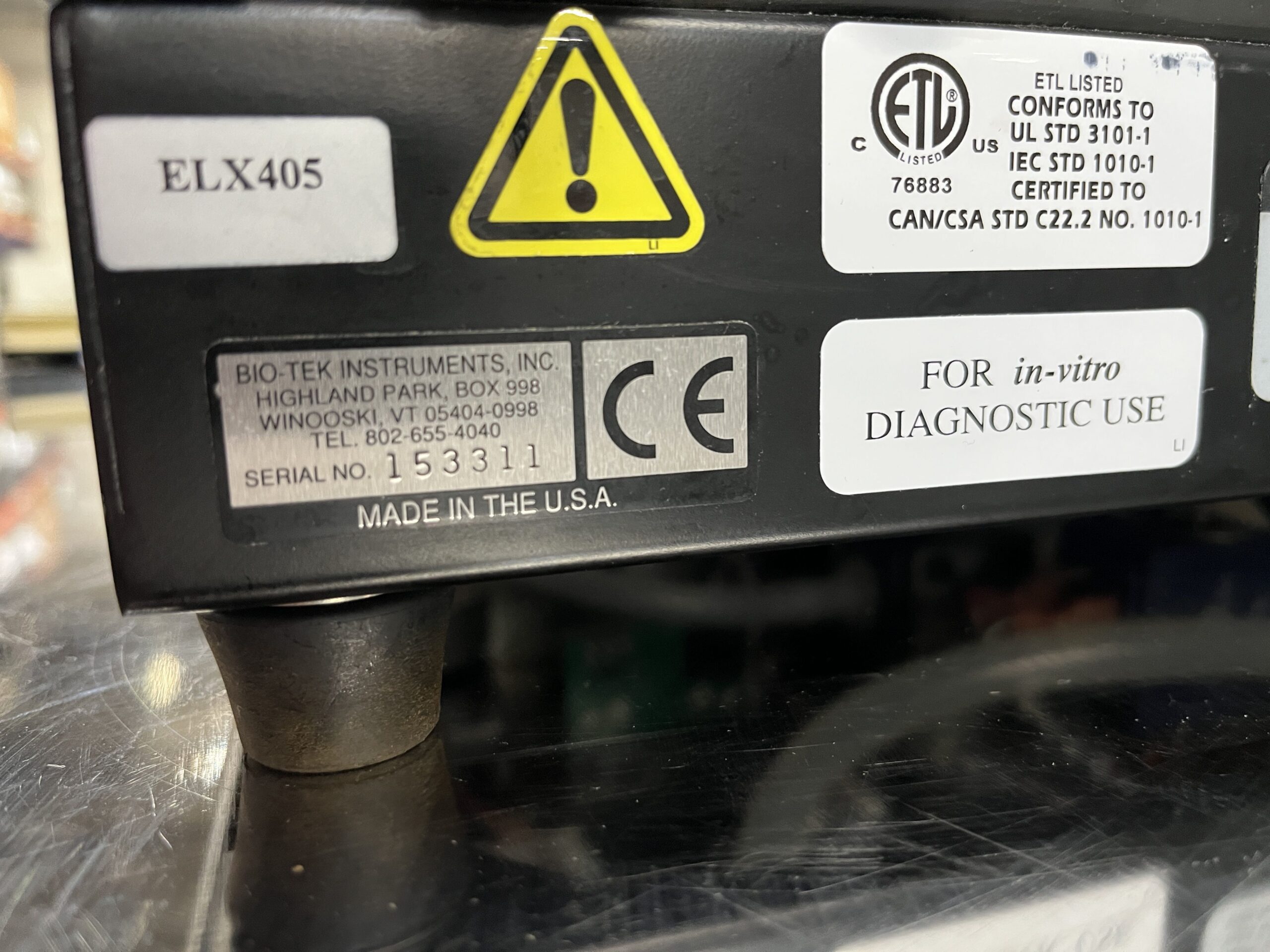 Bio-Tek Instruments Plate washer ELx 405 | BaneBio